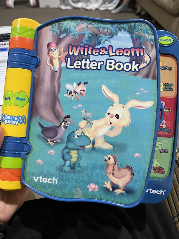 Write and Learn Letter Book