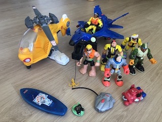 Helicopter & Jet & Rescue Heroes